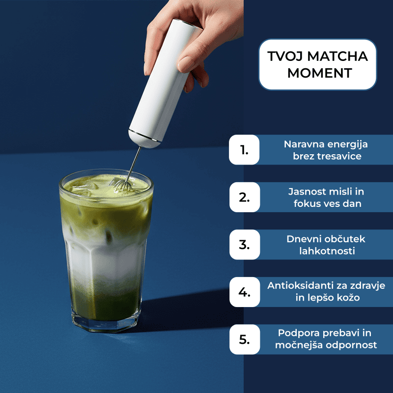 Smart Brew – Matcha latte z glivami in maco za energijo