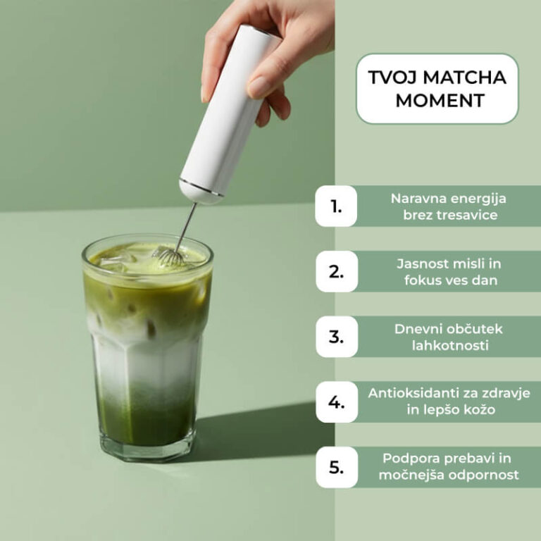 Smart Brew - matcha, cordyceps in korenina mace v popolni sinergiji